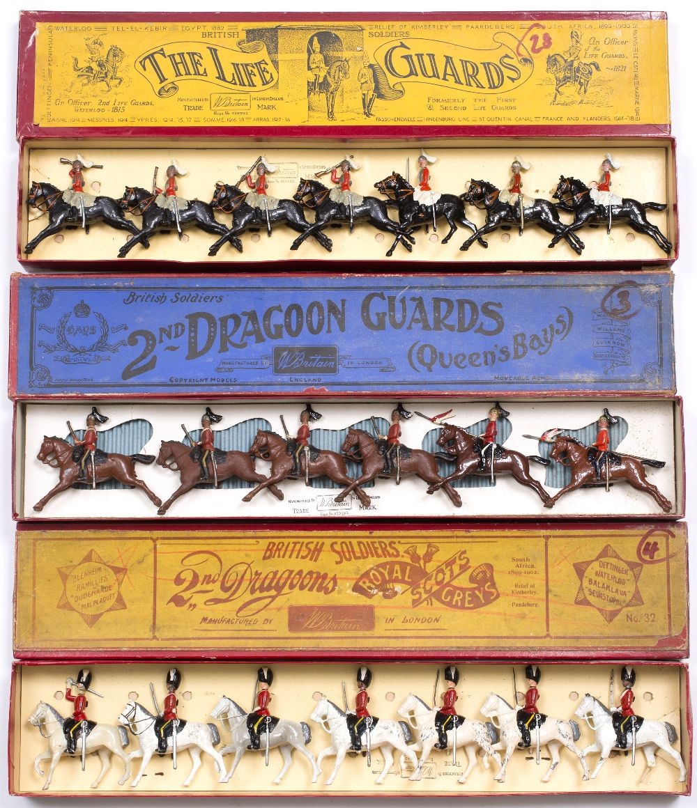 Lot 211 - BRITAINS LIFEGUARDS FIGURES