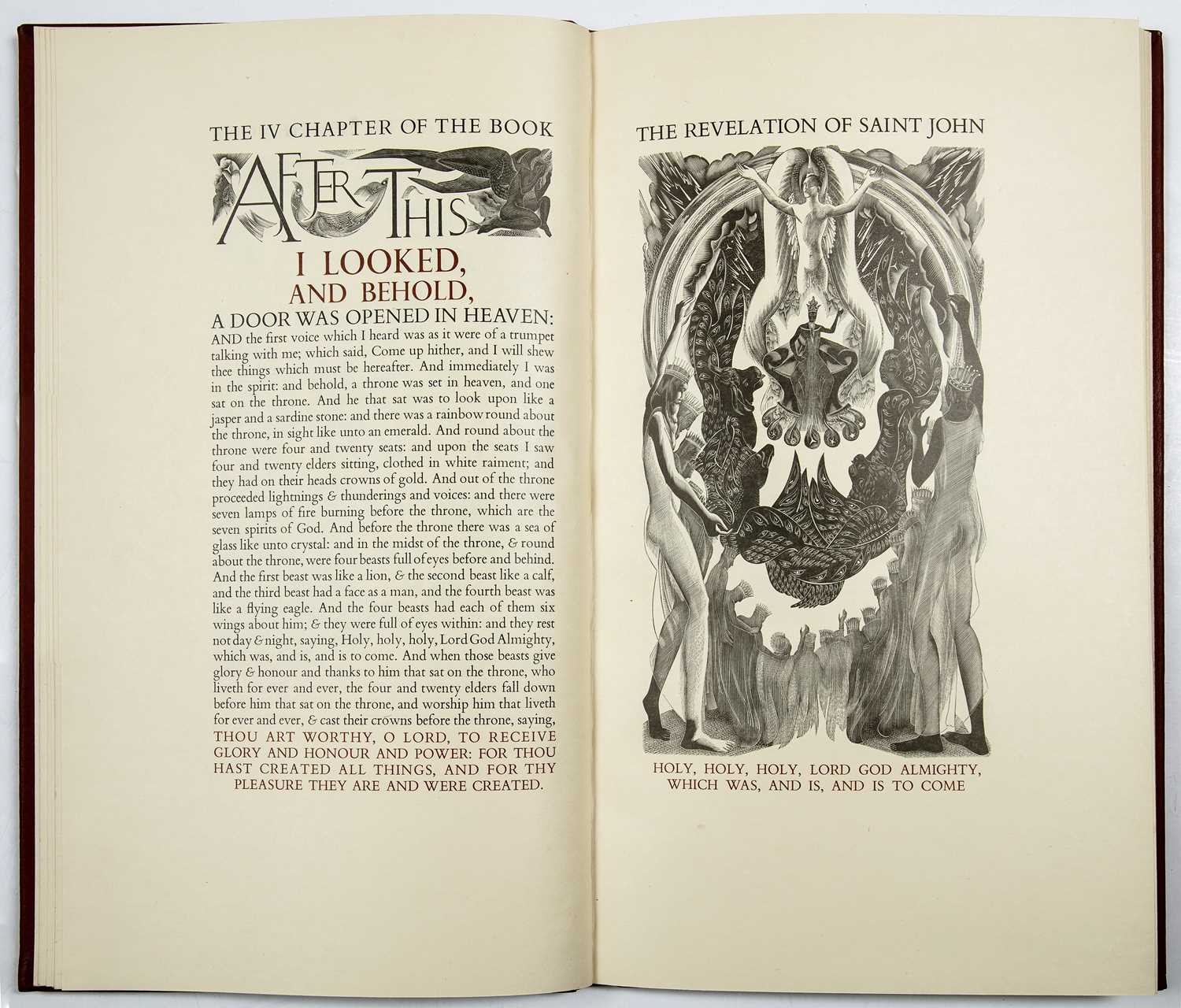 Lot 416 - Gregynog Press. The Revelation of Saint John