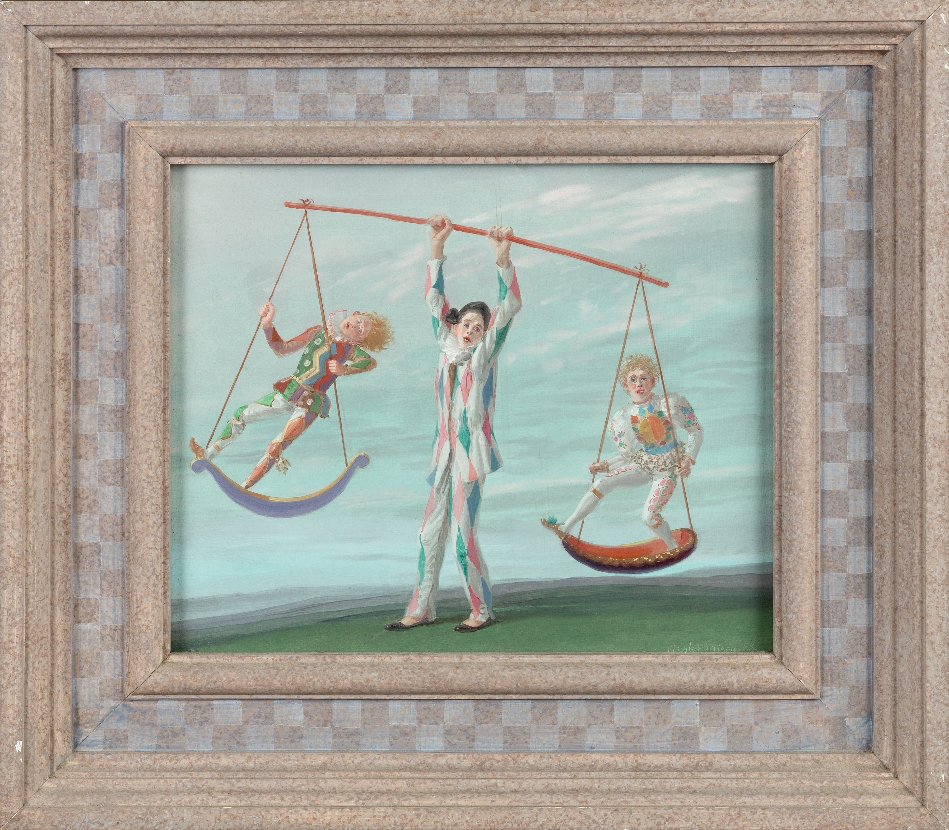 Lot 211 - Claude Harrison (1922-2009) Libra, 1988