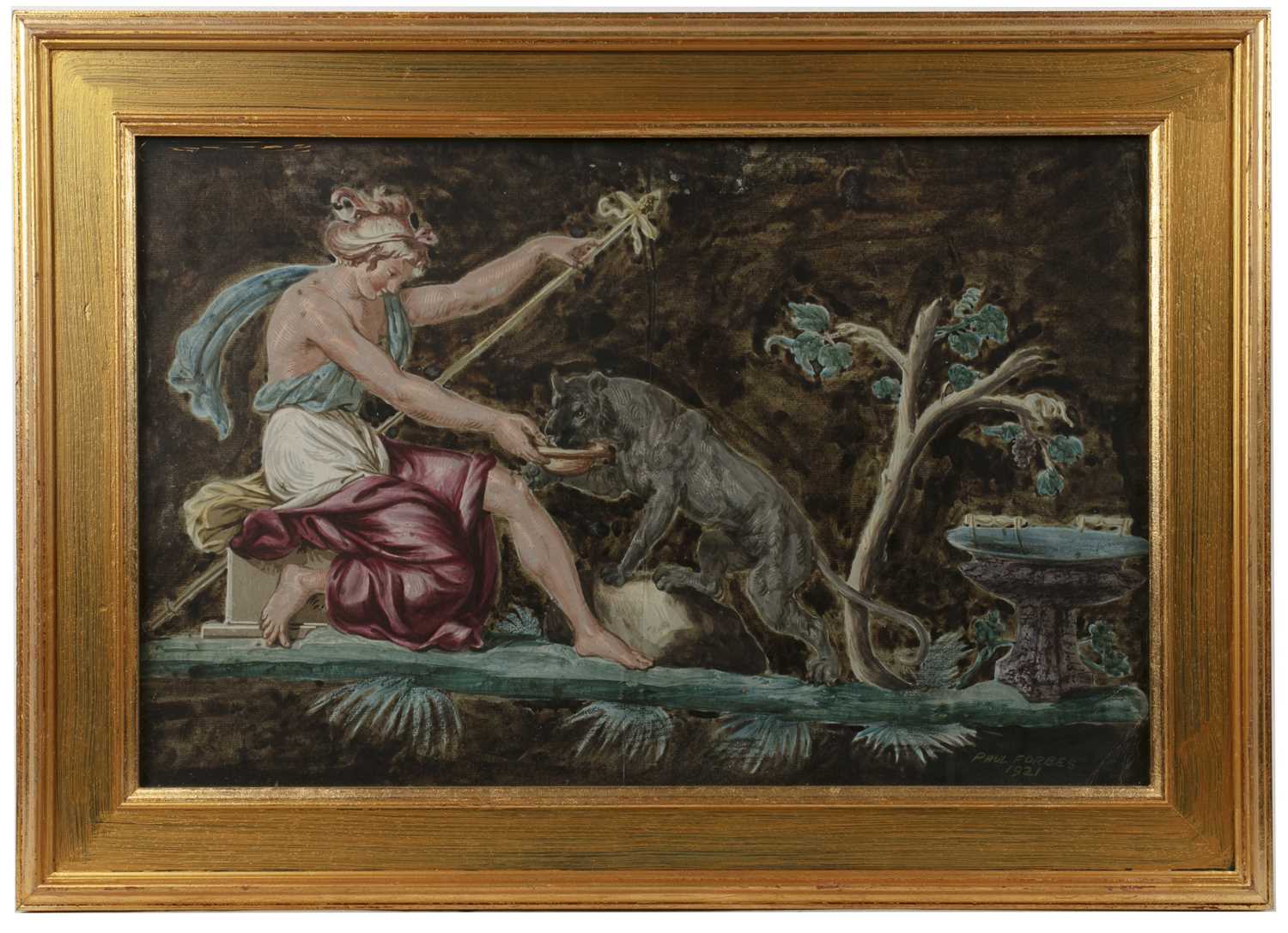 Lot 123 - Paul Forbes Diana the huntress, signed and