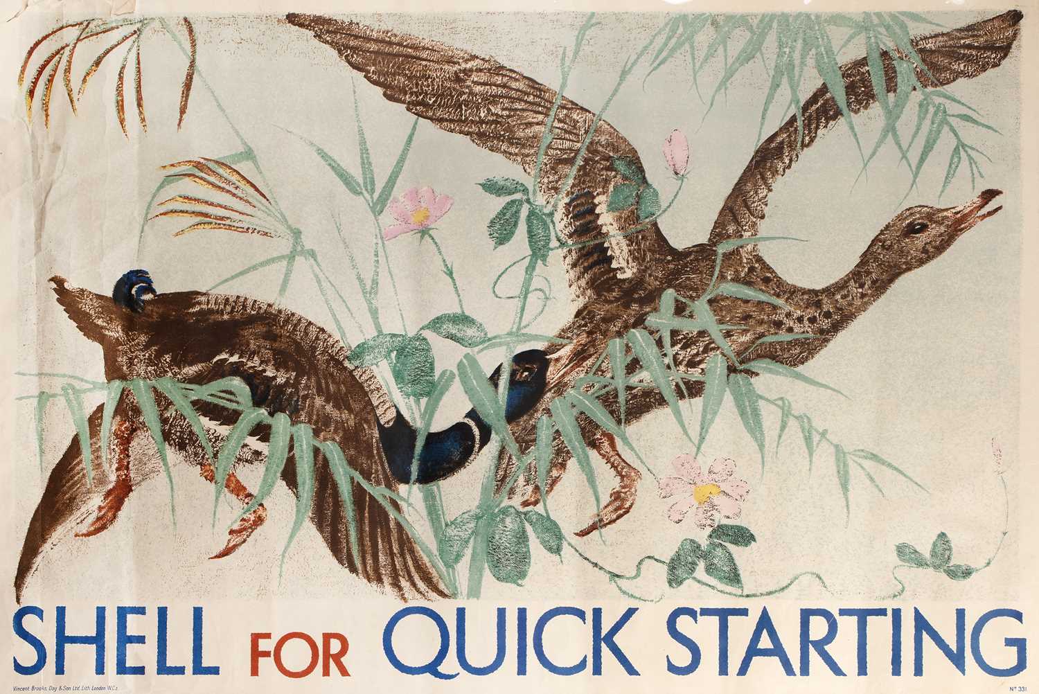 Lot 233 - Two Shell advertising posters 'Shell for