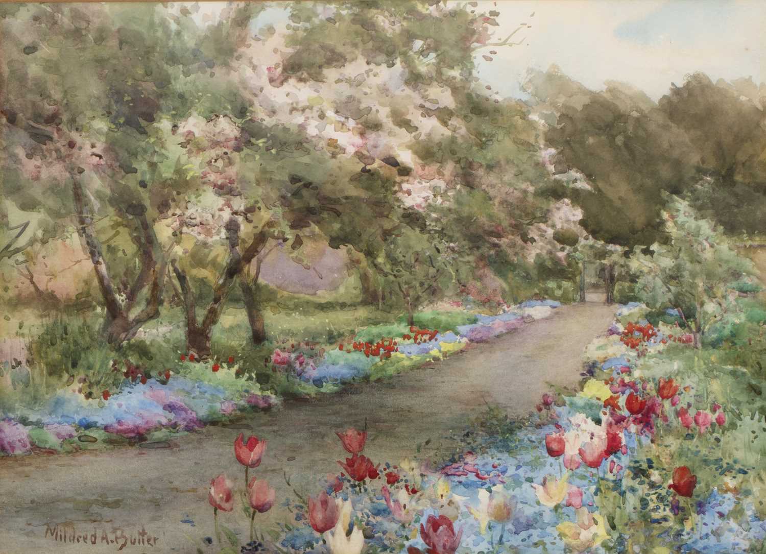 Lot 516 - Mildred Anne Butler (1858-1941) A pathway in