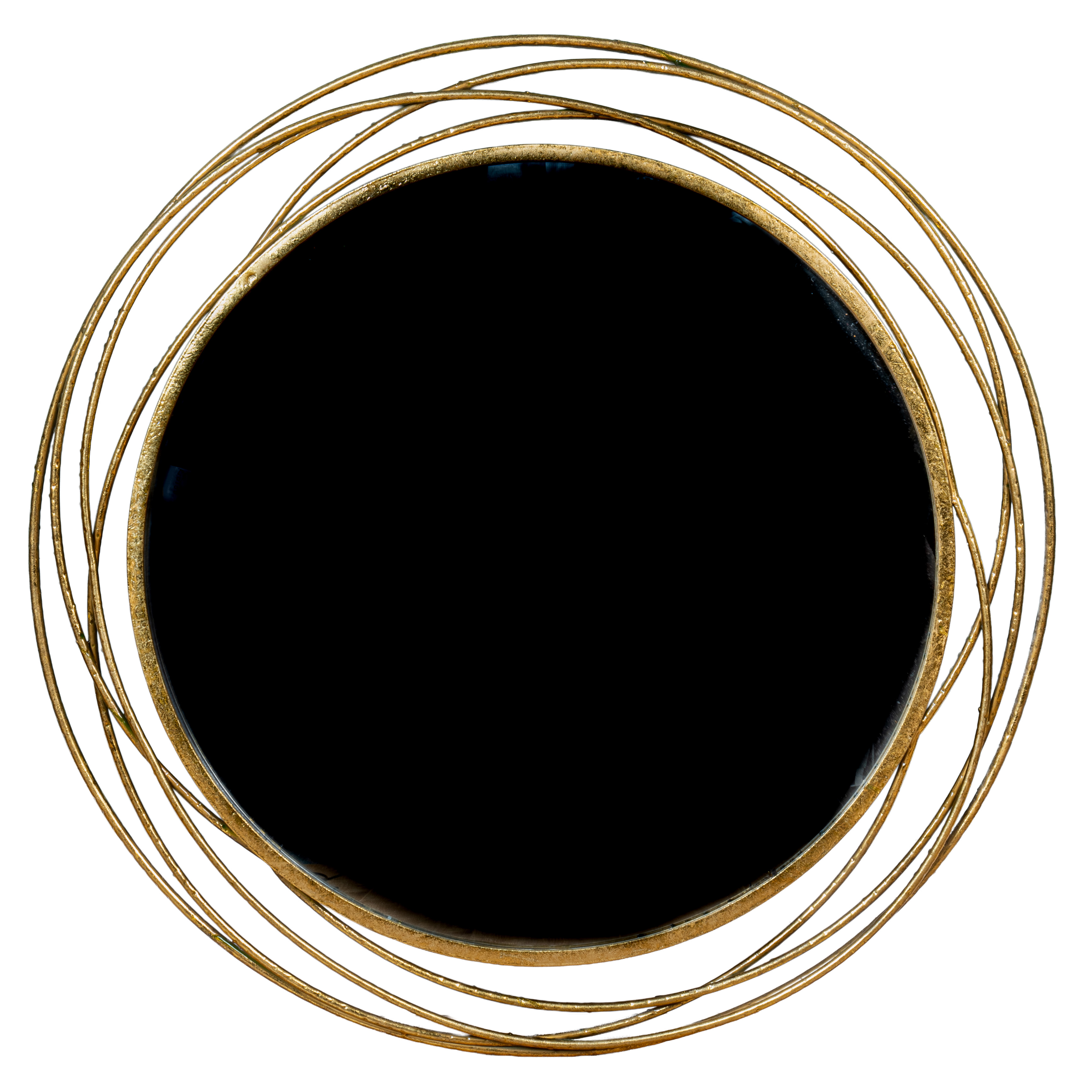 Lot 135 - A circular wall mirror