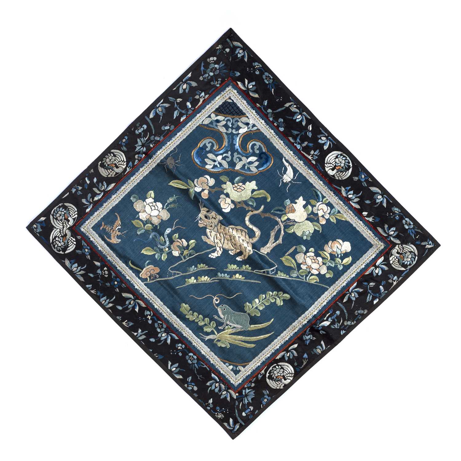 Lot 2 - 'Tiger' military fourth rank badge/panel