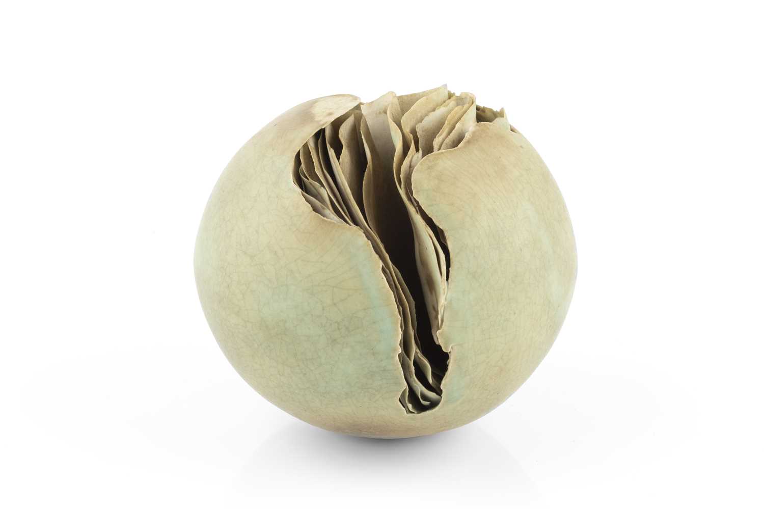 Lot 618 - Peter Simpson (b.1943) Split Form vessel