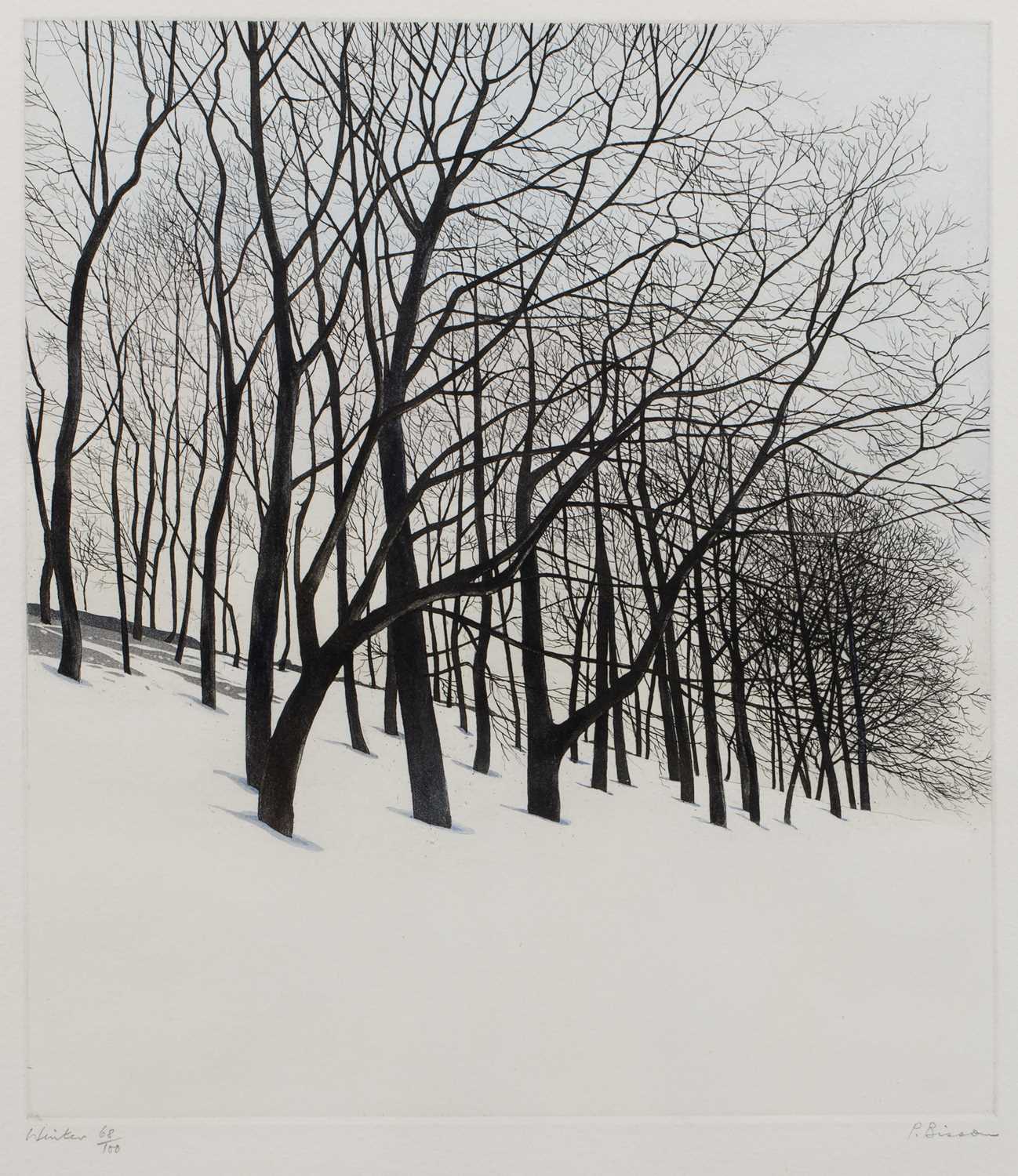 Lot 16 - Paul Bisson (b.1938) 'Winter', 'Spring',