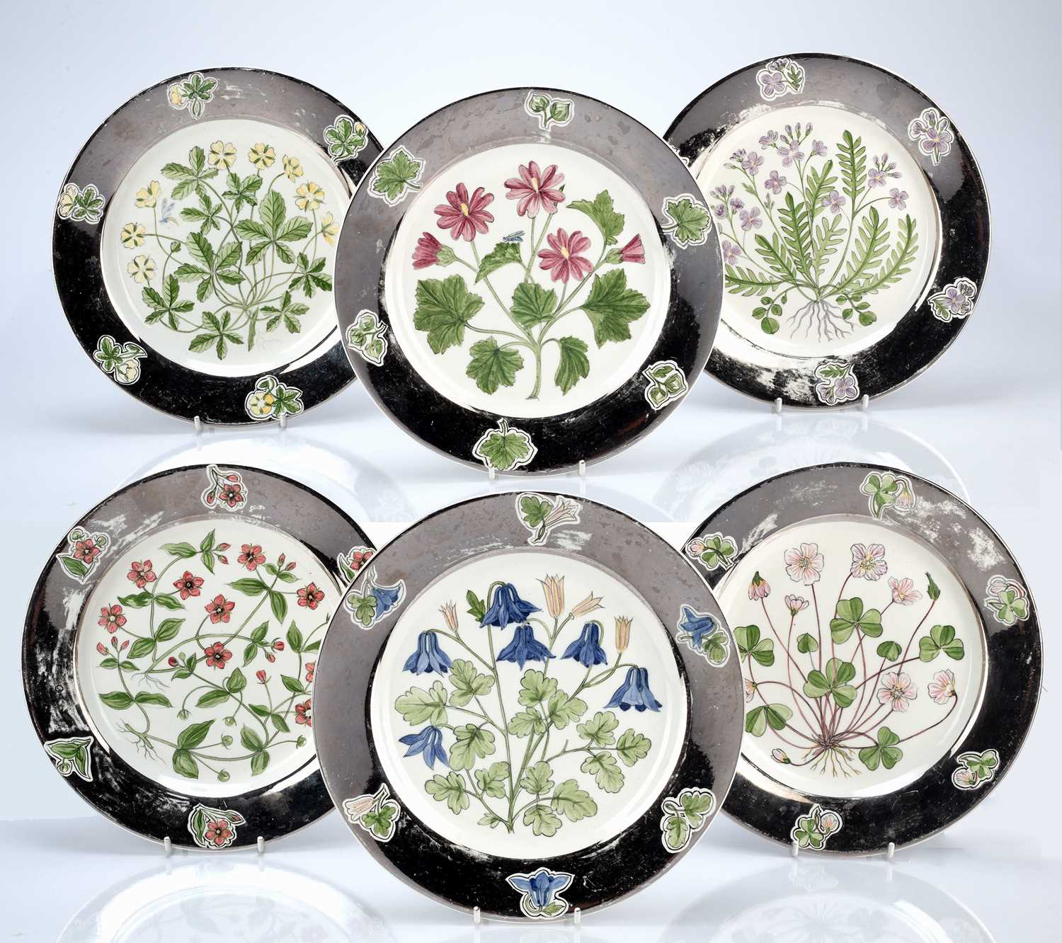 Lot 407 - Alfred Powell (1865-1960) for Wedgwood set